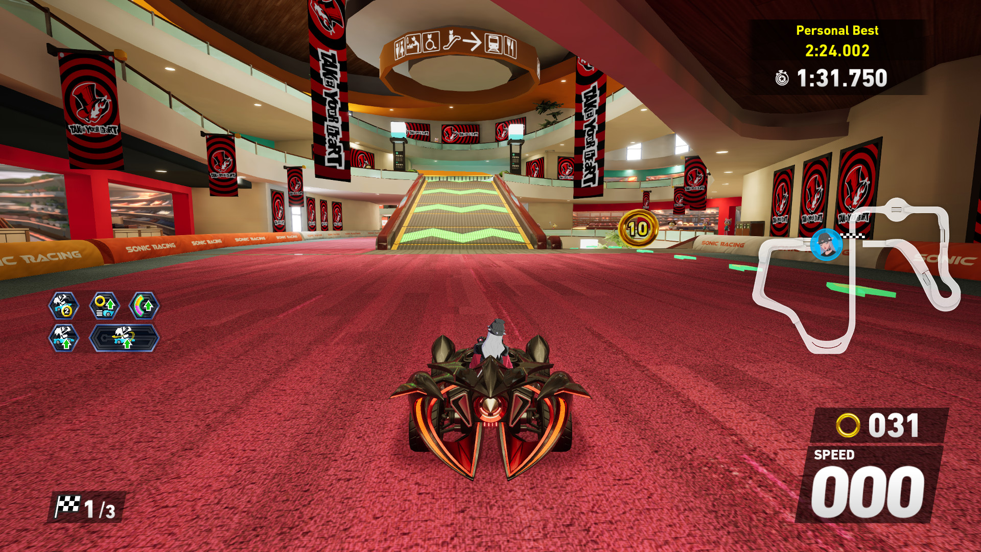 Phantom Thieves Takeover Mod for Sonic Racing: CrossWorlds | SR:CW Mods
