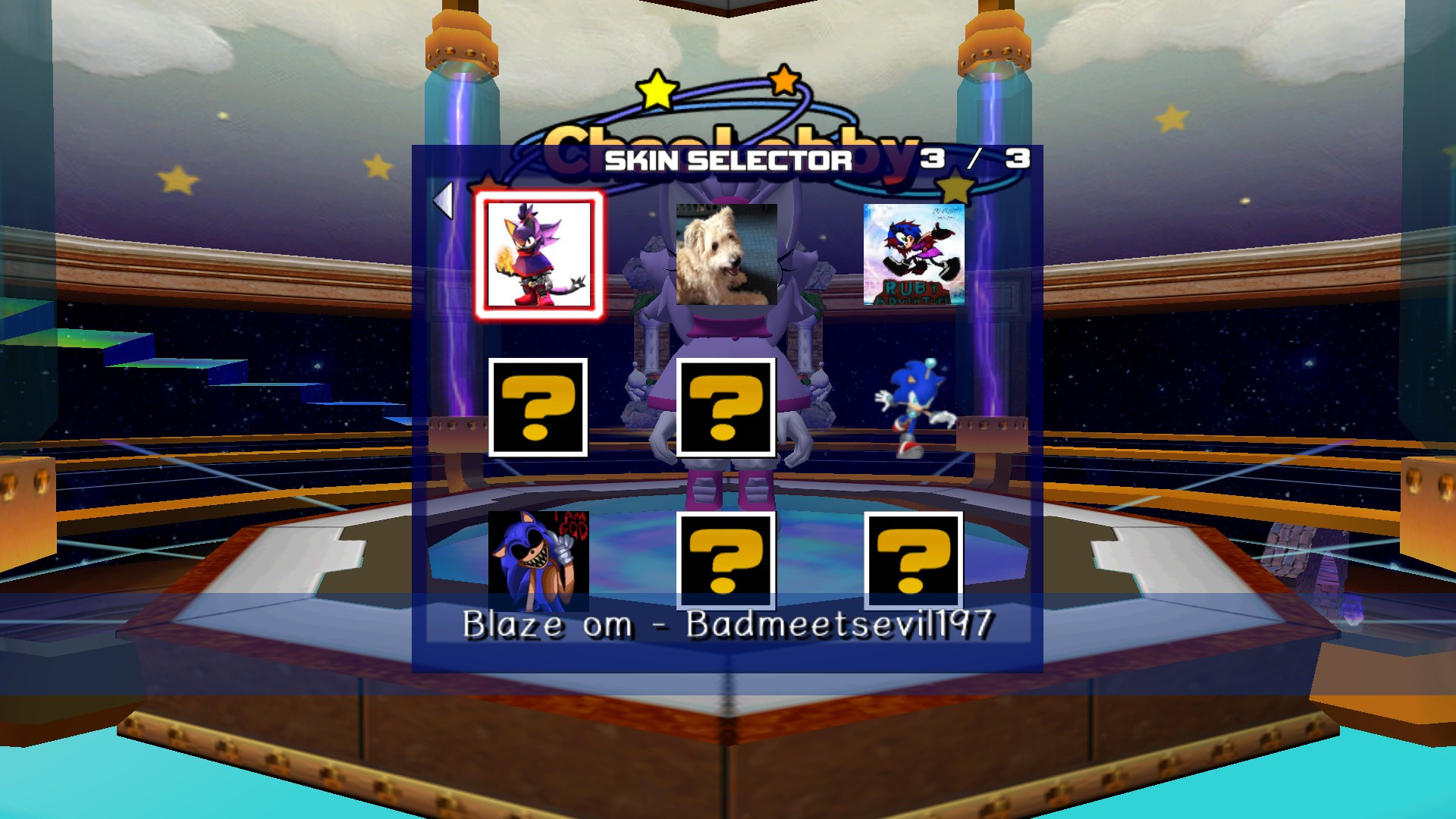 Om Blaze Mod for Sonic Adventure 2 | SA2 Mods