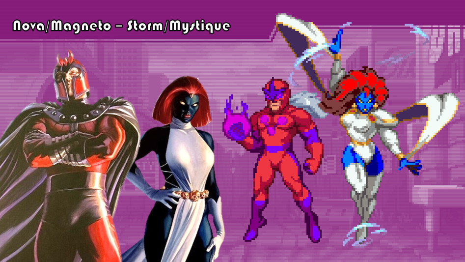 Nova/Magneto & Storm/Mystique Mod for MARVEL Cosmic Invasion | MCI Mods