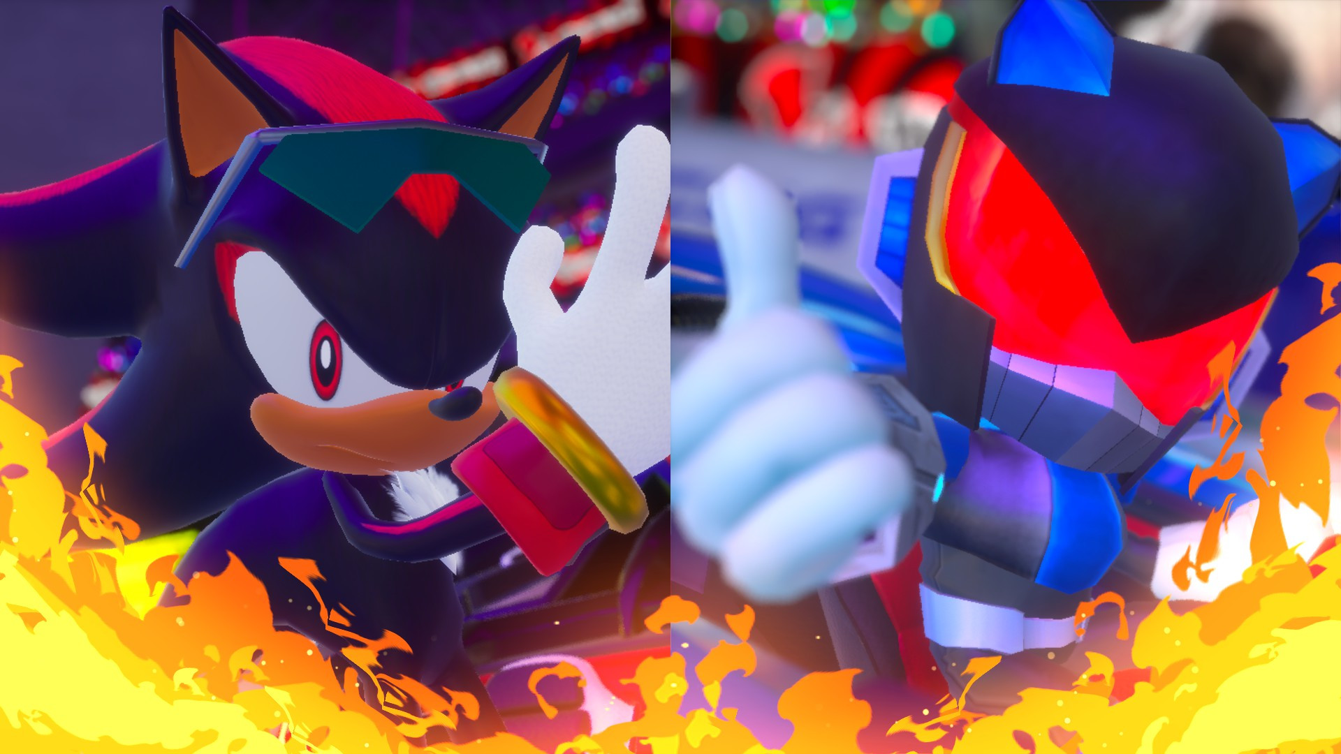MVP-Riders Shadow (Darkness Skates) Purple & Blue Mod for Sonic Racing ...