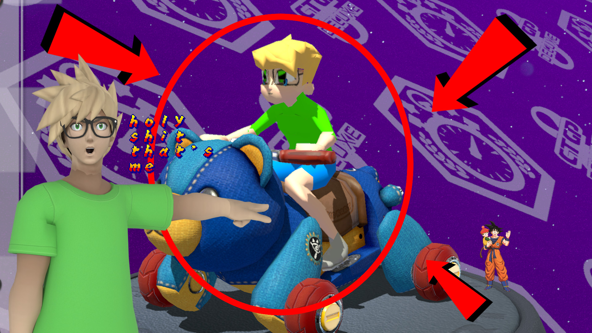 Alfred the Nerd [OC - Self Insert] Mod for Mario Kart 8 Deluxe | MK8D Mods