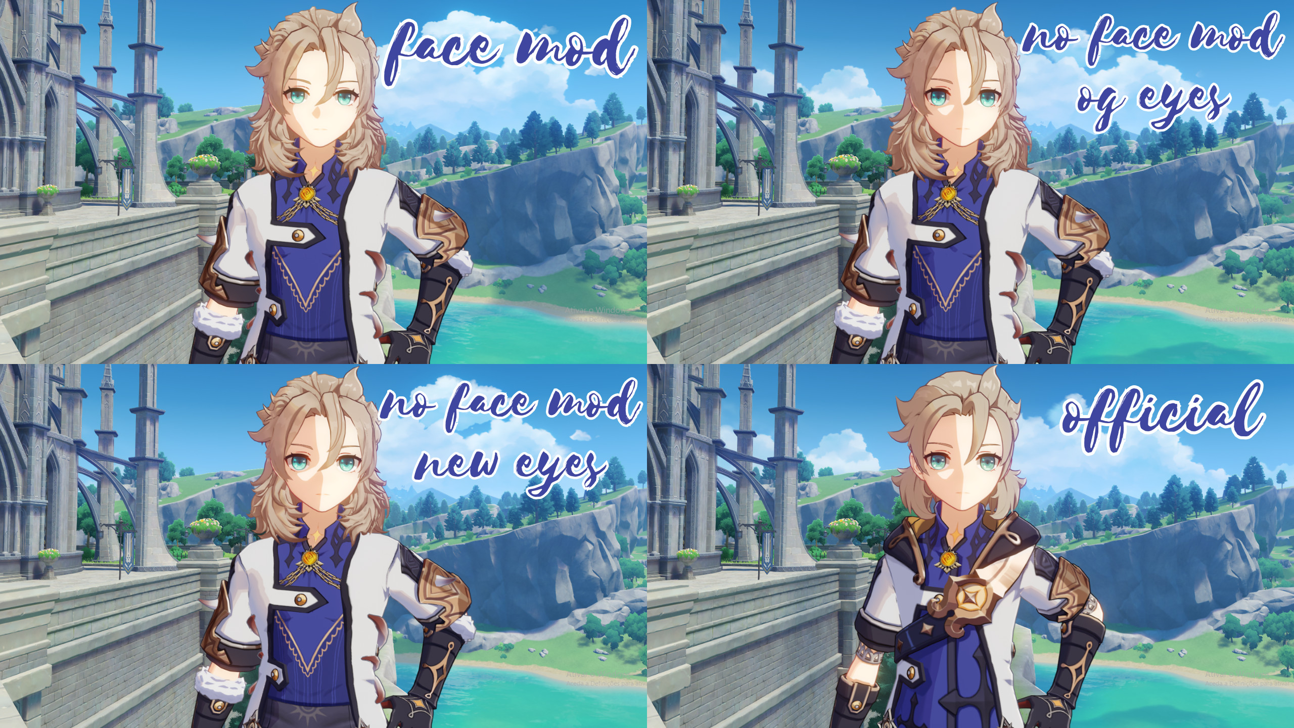 Wolfy Albedo Mod for Genshin Impact | GI Mods