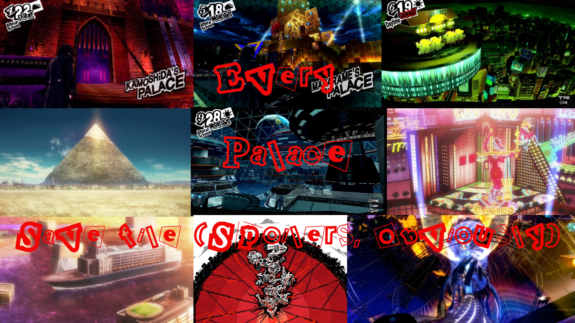 Persona 5 Royal - Every Palace Save file Mod for Persona 5 Royal (PC ...