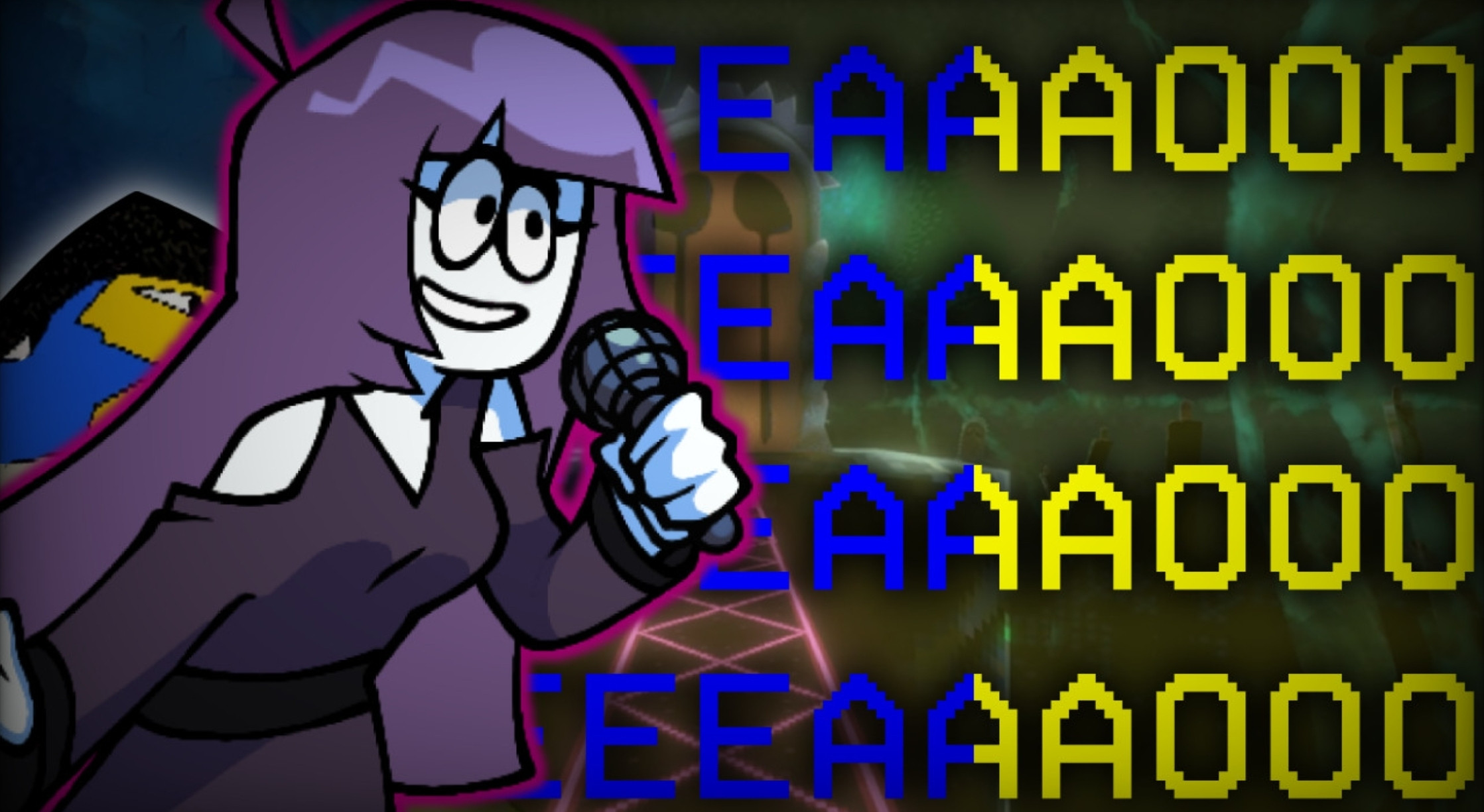 Vs Lila v slice! [EEEAAAOOO] Mod for Friday Night Funkin' | FNF Mods