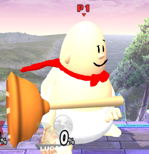 Captain Underpants over King Dedede Mod for Super Smash Bros. Brawl ...