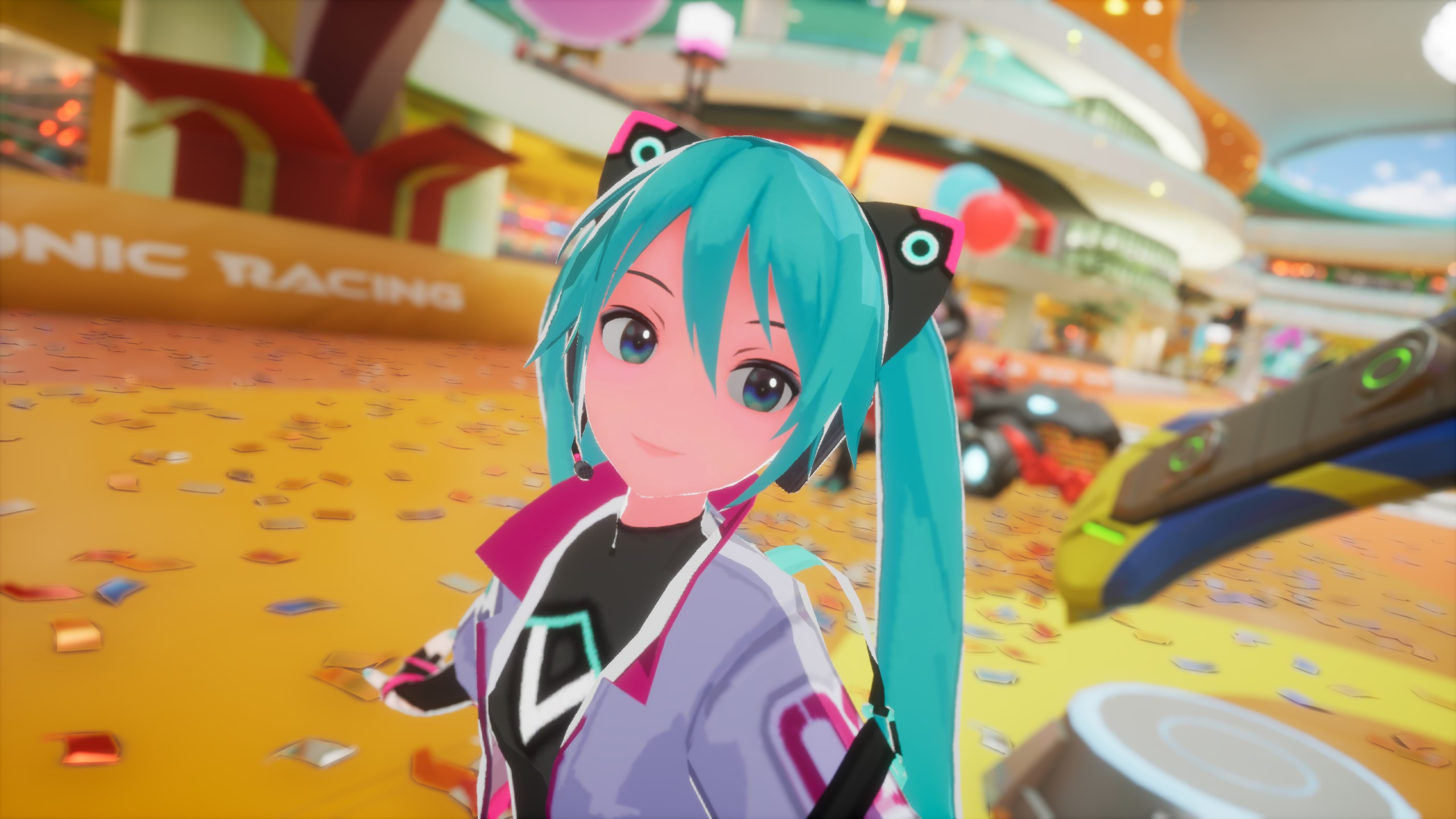 Cel Shaded Miku Mod for Sonic Racing: CrossWorlds | SR:CW Mods
