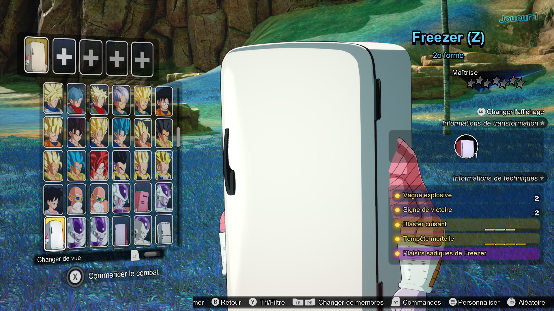 Freezer the fridge (NEW SLOT) Mod for Dragon Ball: Sparking! ZERO ...