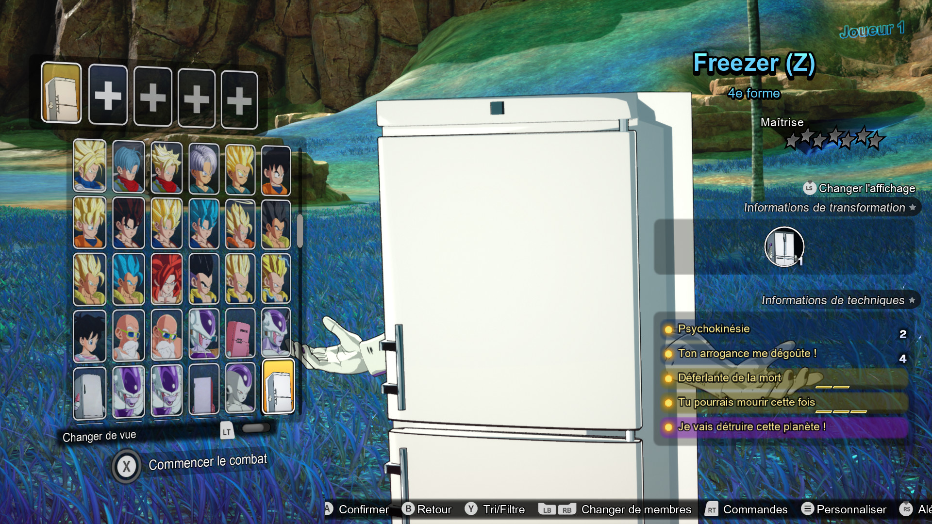 Freezer the fridge (NEW SLOT) Mod for Dragon Ball: Sparking! ZERO ...