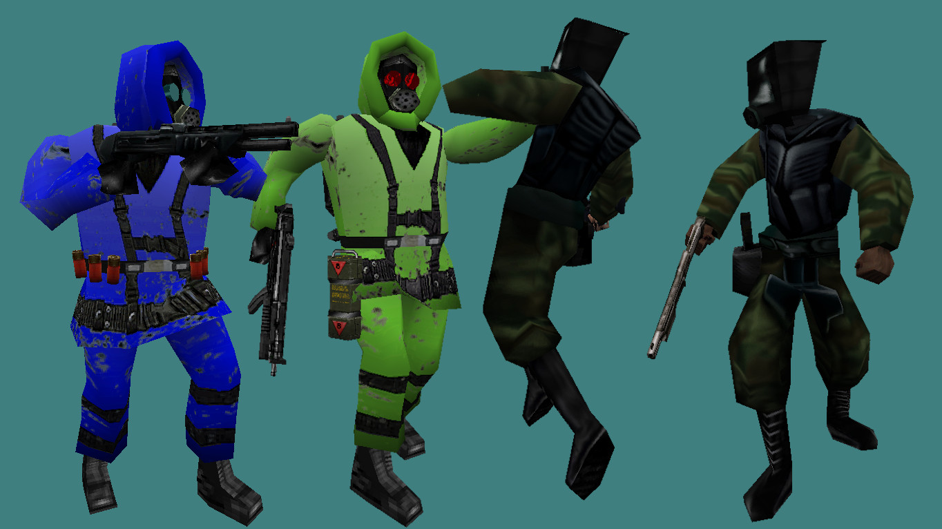 All-In-One HECU Animations Mod for Half-Life | HL Mods