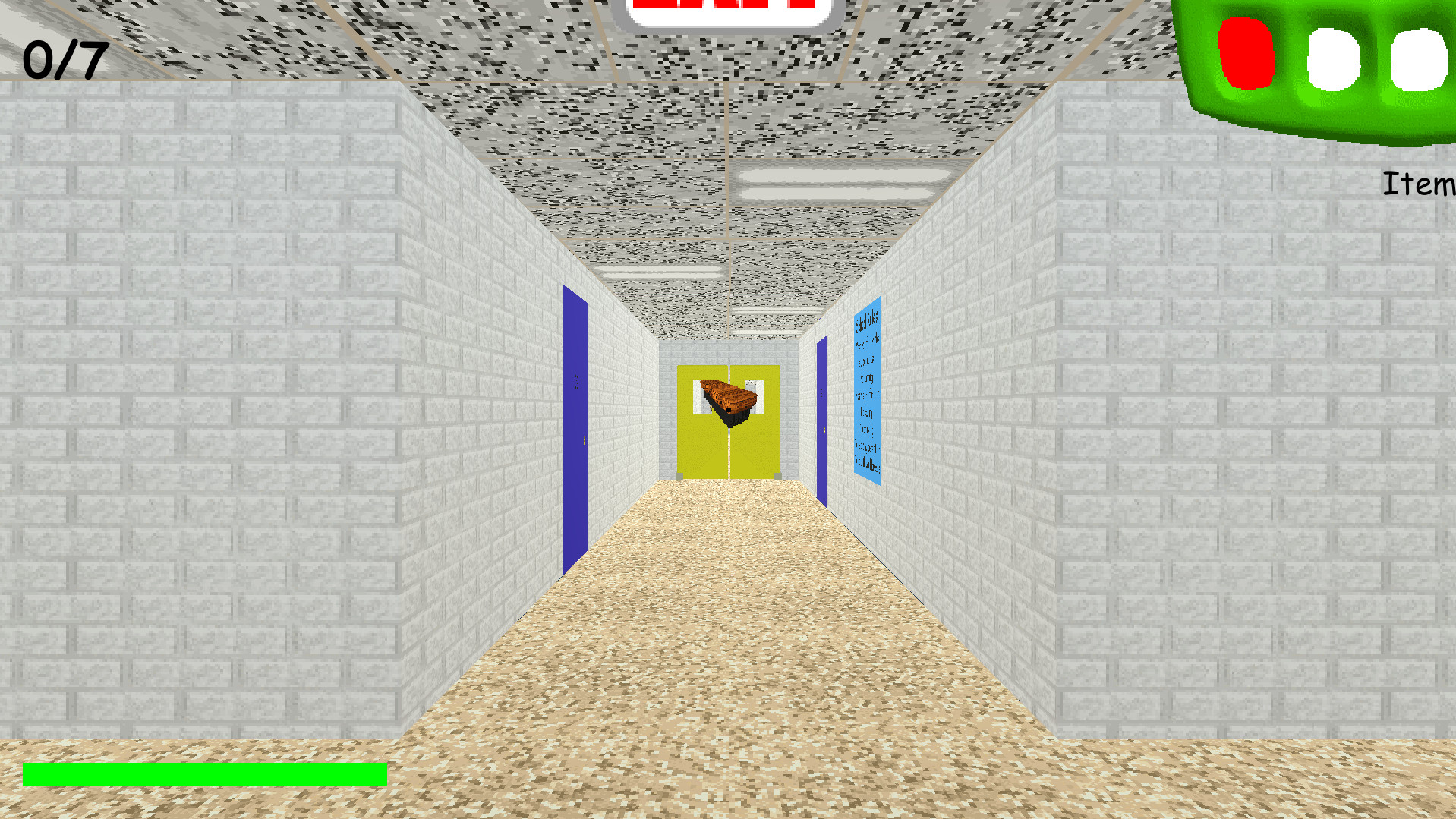 NULL Style in Baldi's Basics 1.2.2 Mod for Baldi's Basics | Baldi Mods