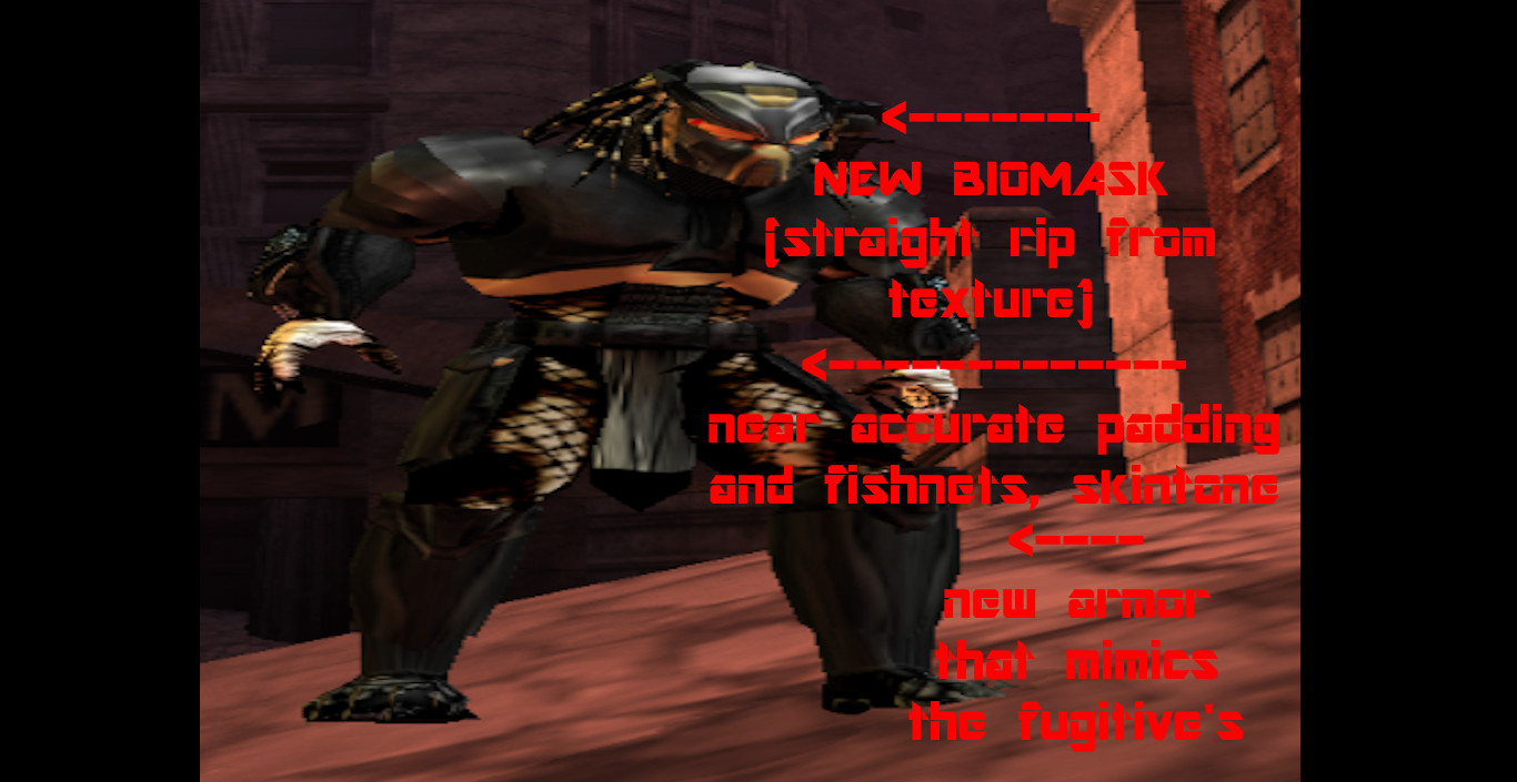 Fugitive Predator (The Predator 2018) Mod for Predator: Concrete Jungle ...