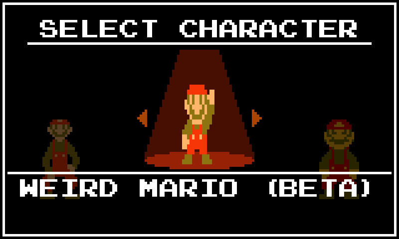 Beta Weird Mario (Custom Character) Mod for Super Mario Bros ...