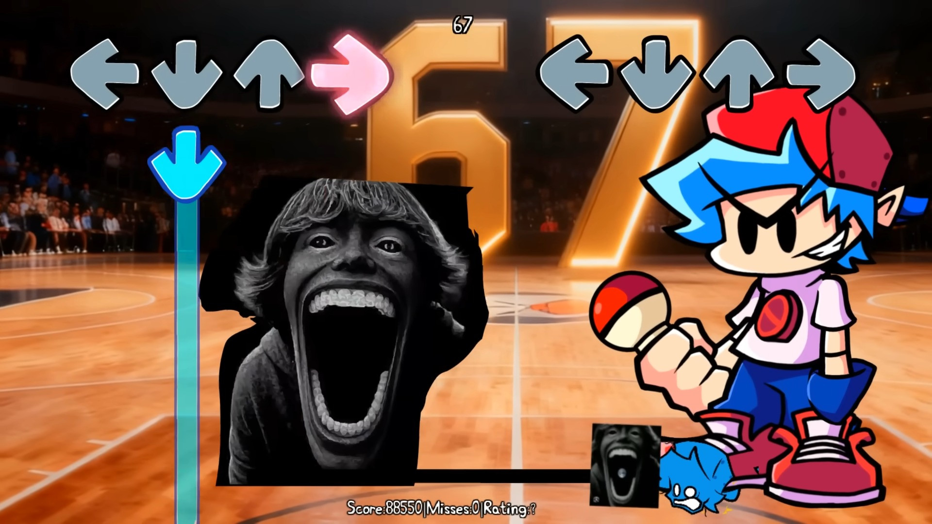 FNF 67 KID meme REMIX Mod for Friday Night Funkin' | FNF Mods