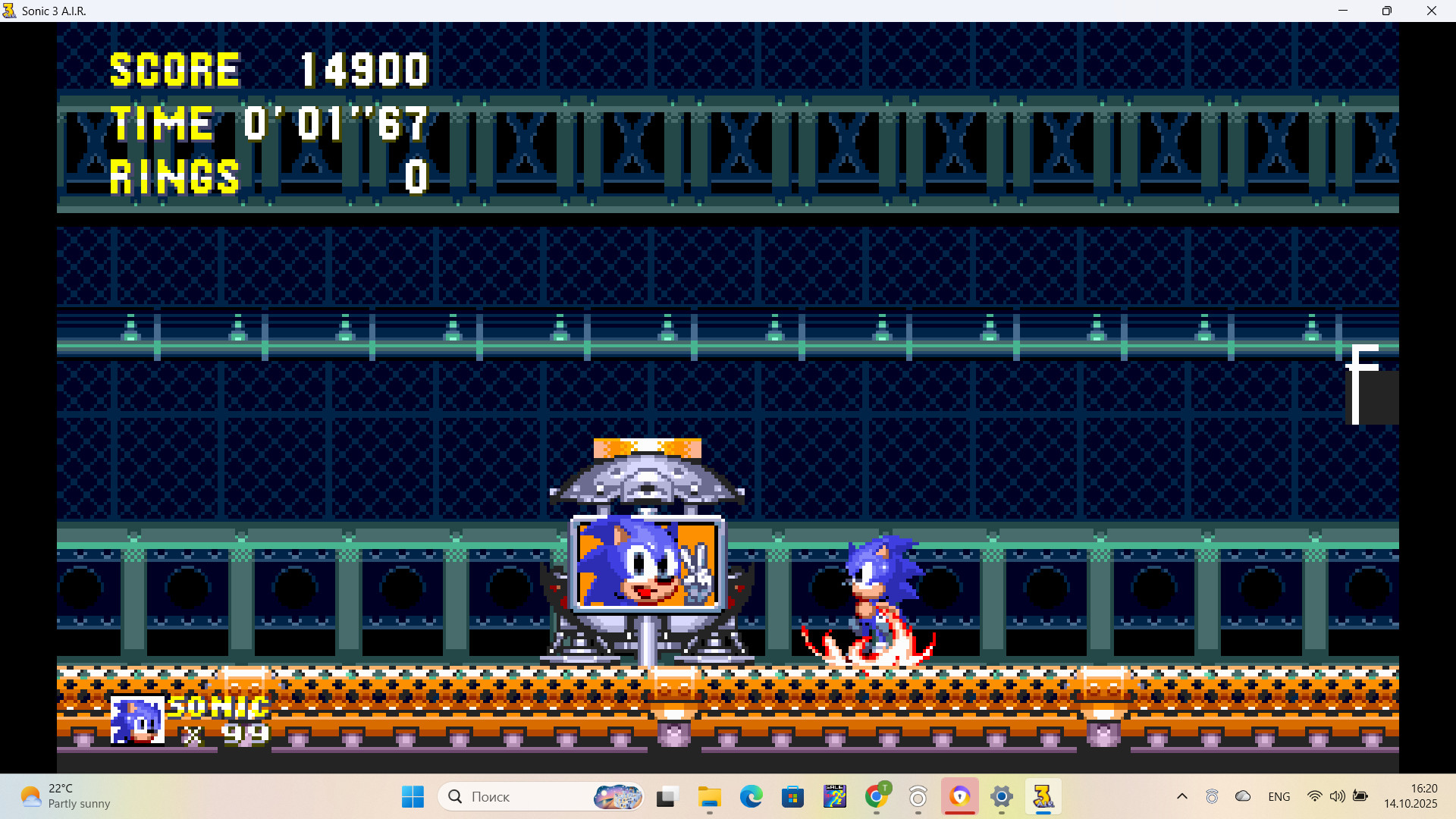 S1 sonic(Merely expanded) Mod for Sonic 3 A.I.R. | S3AIR Mods