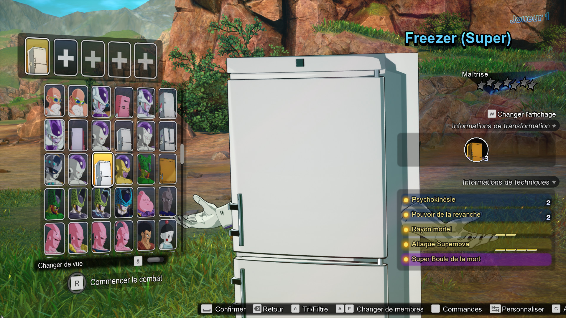 Freezer the fridge (NEW SLOT) Mod for Dragon Ball: Sparking! ZERO ...