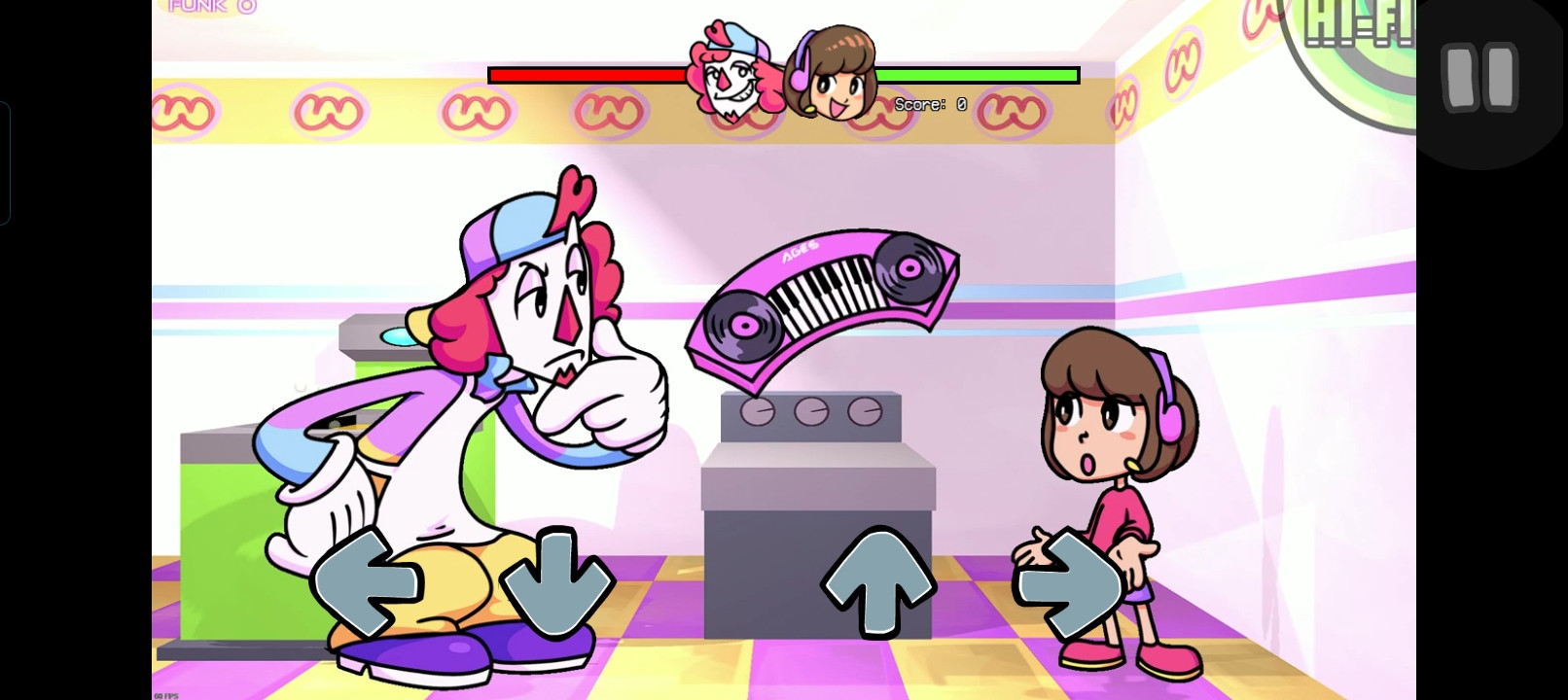 scratching melody fnf mobile V-slice Mod for Friday Night Funkin' | FNF ...