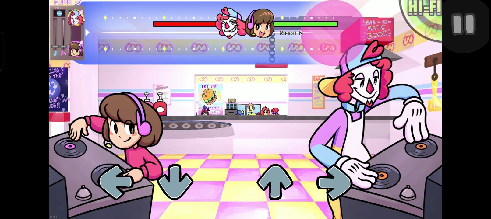 scratching melody fnf mobile V-slice Mod for Friday Night Funkin' | FNF ...