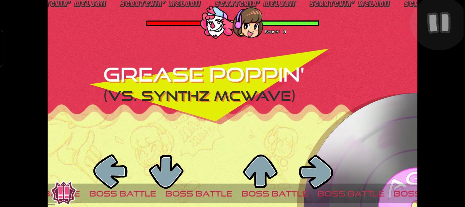 scratching melody fnf mobile V-slice Mod for Friday Night Funkin' | FNF ...