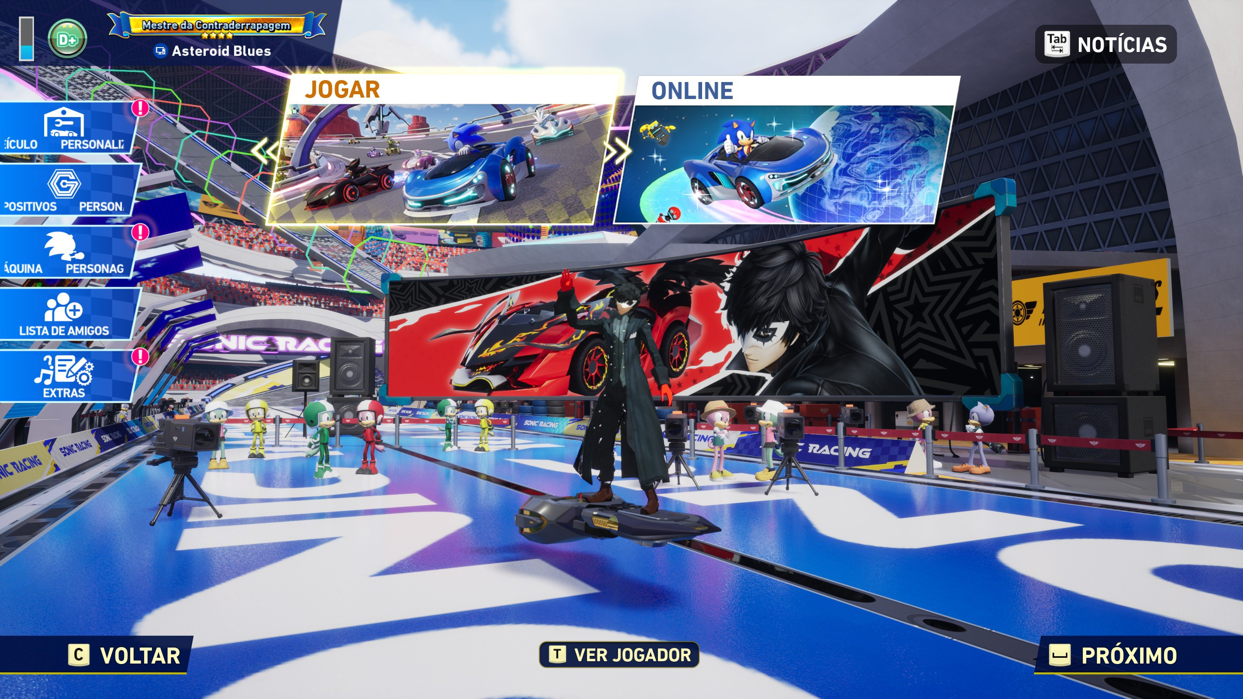 Cel-Shaded Joker Mod for Sonic Racing: CrossWorlds | SR:CW Mods