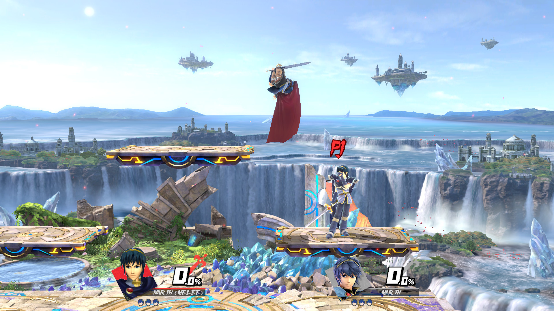 Melee Marth UI Mod for Super Smash Bros. Ultimate | SSBU Mods