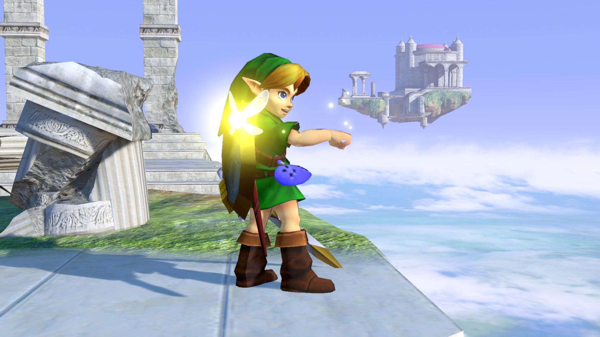 3DS Majora's Mask Young Link Mod for Super Smash Bros. Ultimate | SSBU Mods