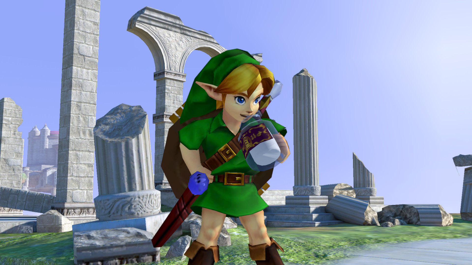 3DS Majora's Mask Young Link Mod for Super Smash Bros. Ultimate | SSBU Mods
