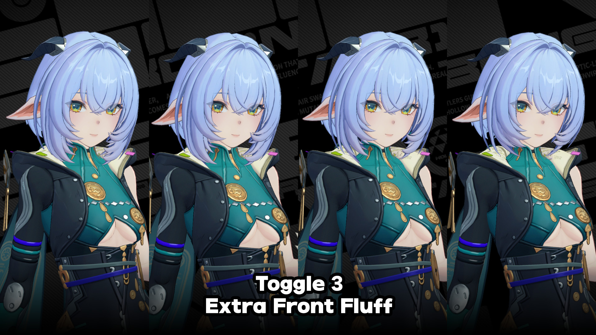 Lucia Hair & Face Edits Mod for Zenless Zone Zero | ZZZ Mods