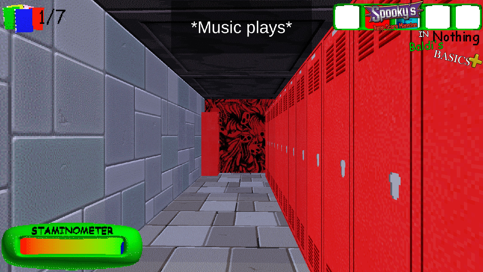 [SENSITIVE CONTENT] Spooky's Jumpscare Schoolhouse (BB+ 0.13 x SJSM) Mod for Baldi's Basics ...