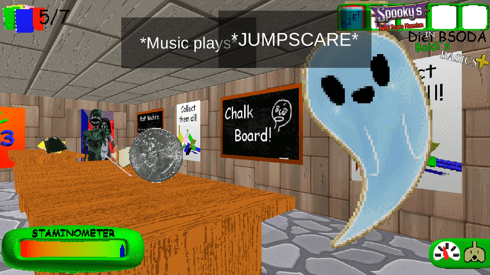 [SENSITIVE CONTENT] Spooky's Jumpscare Schoolhouse (BB+ 0.13 x SJSM) Mod for Baldi's Basics ...