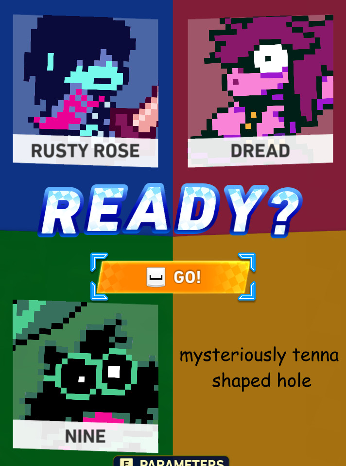 Deltarune Sprite UI replacement (TENNA UPDATE) Mod for Sonic Racing ...