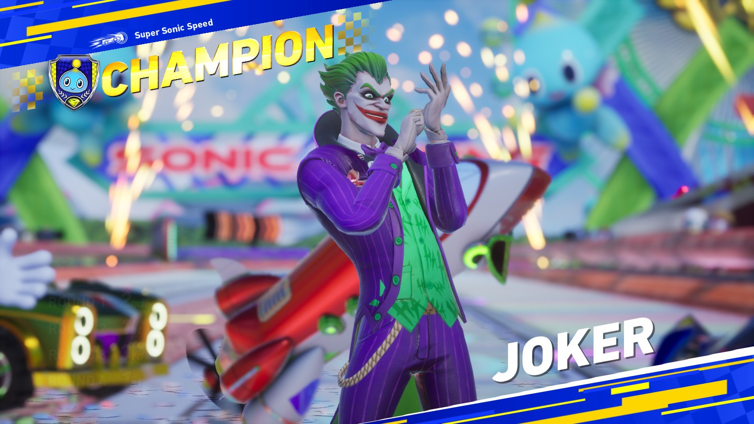 The Joker over Joker Mod for Sonic Racing: CrossWorlds | SR:CW Mods