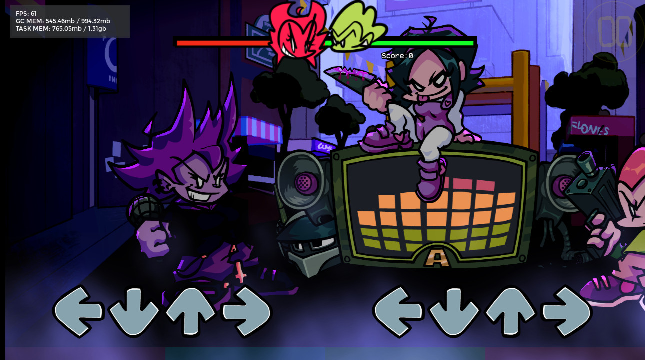 DropShadow Custom Shader on PsychEngine Mod for Friday Night Funkin ...