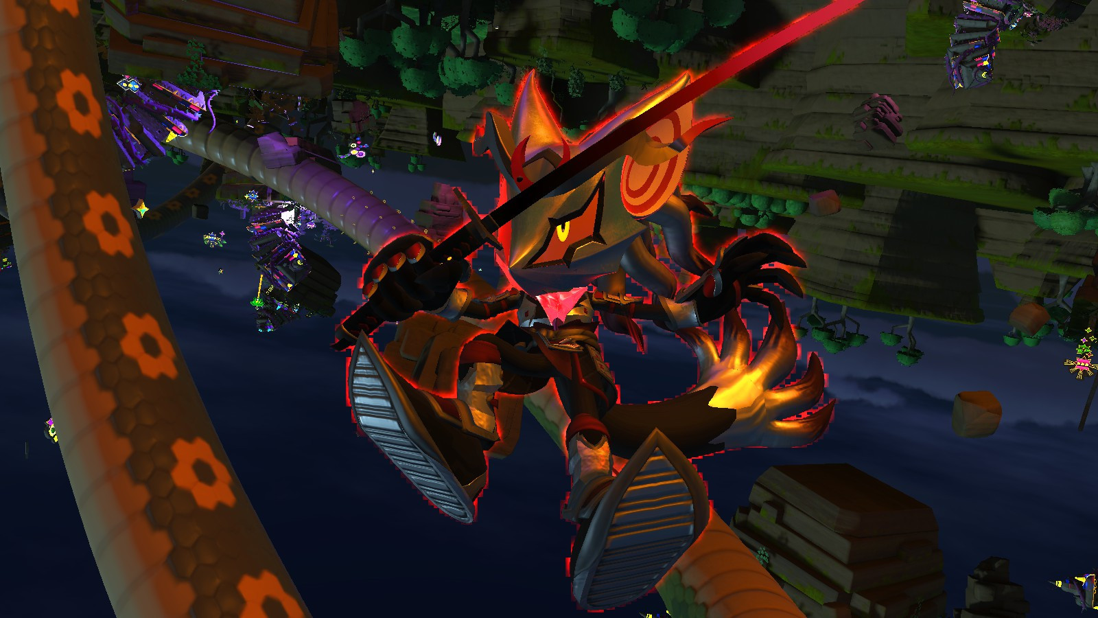 Cursed Samurai Infinite Mod for Sonic Forces | SFCS Mods