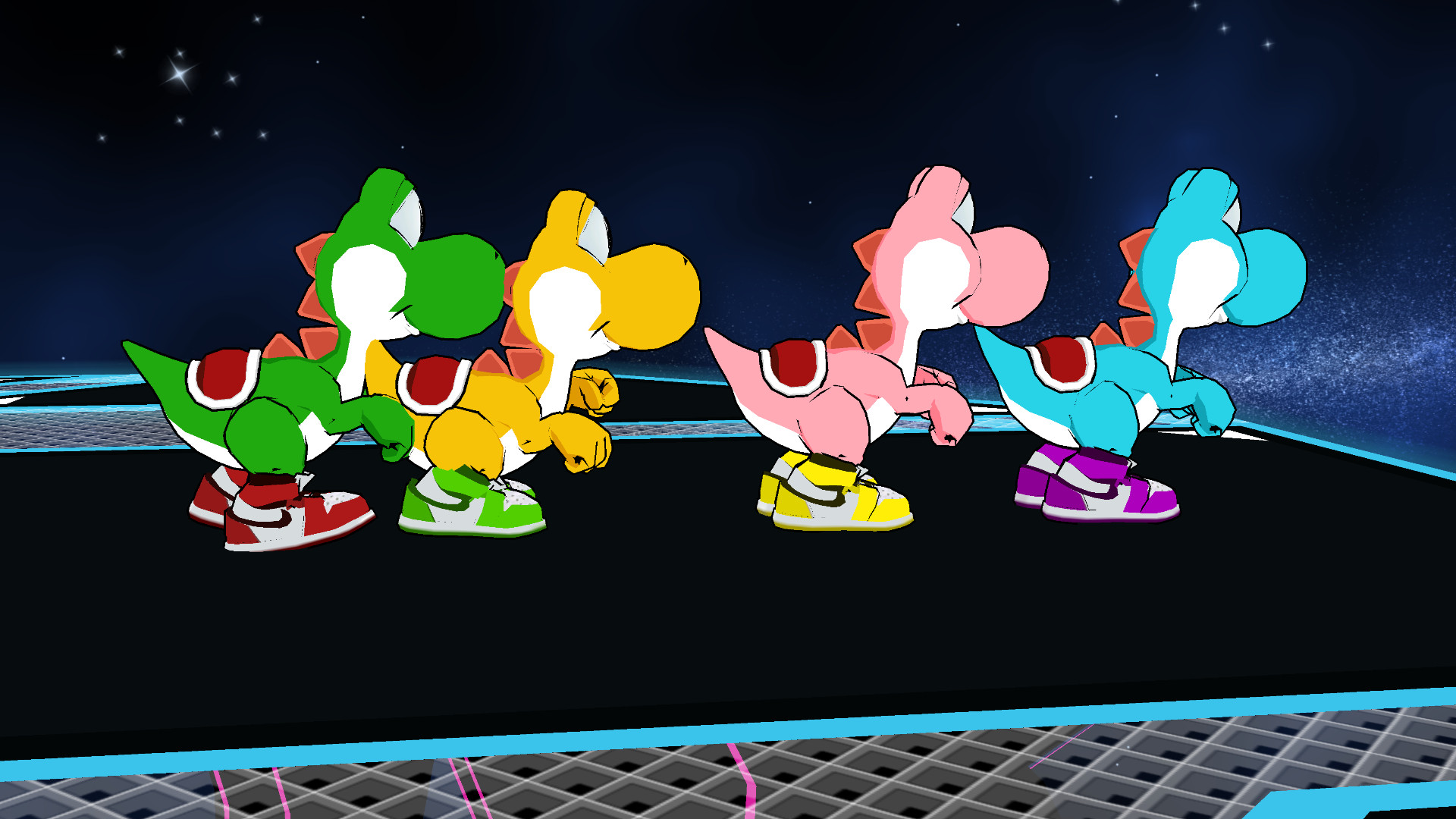 Animelee Jordans Yoshi Mod for Super Smash Bros. Melee | SSBM Mods