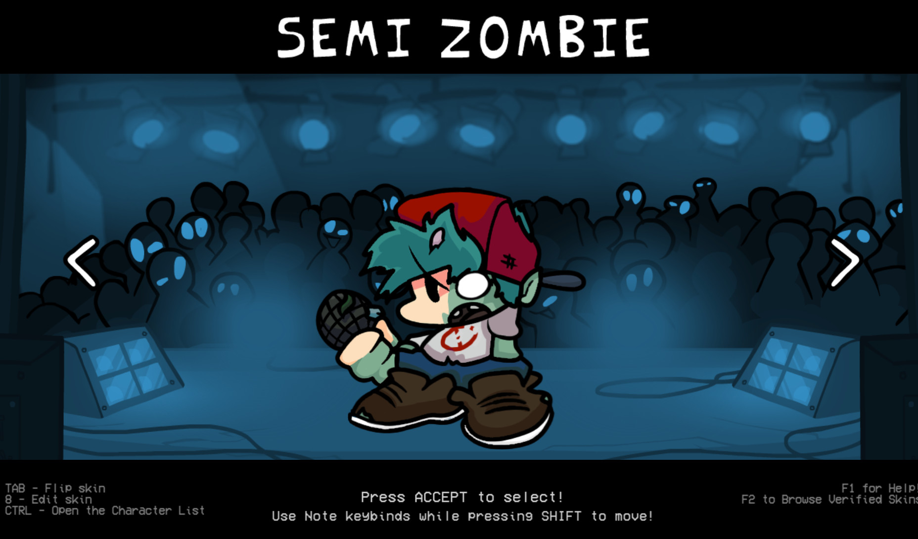 Zombie BF Skin Pack [Psych Online] Mod for Friday Night Funkin' | FNF Mods