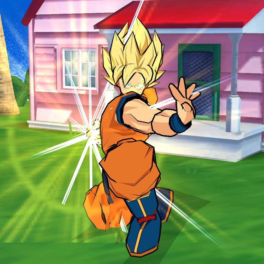 Animelee Goku SSJ + Blue Mod for Super Smash Bros. Melee | SSBM Mods
