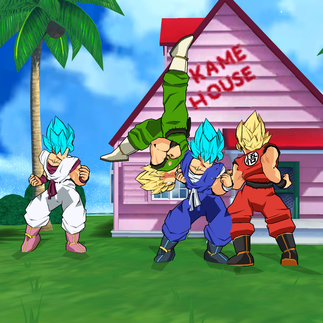 Animelee Goku SSJ + Blue Mod for Super Smash Bros. Melee | SSBM Mods