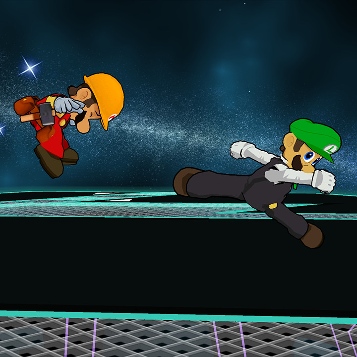 Animelee Cassino Luigi Mod for Super Smash Bros. Melee | SSBM Mods