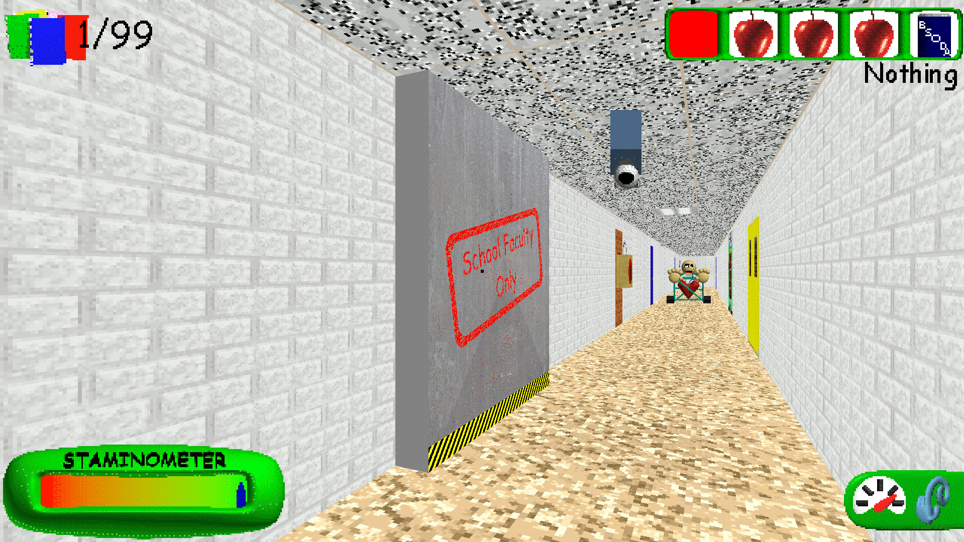 99 Notebooks Map (Baldi's Basics level) Mod for Baldi's Basics | Baldi Mods