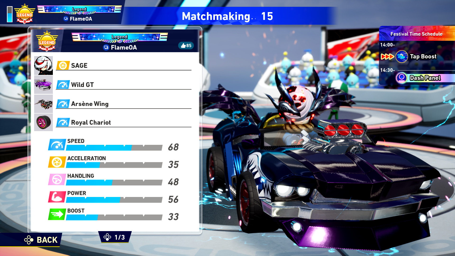 Divine Wind Sage (Happy Wars) Mod for Sonic Racing: CrossWorlds | SR:CW ...
