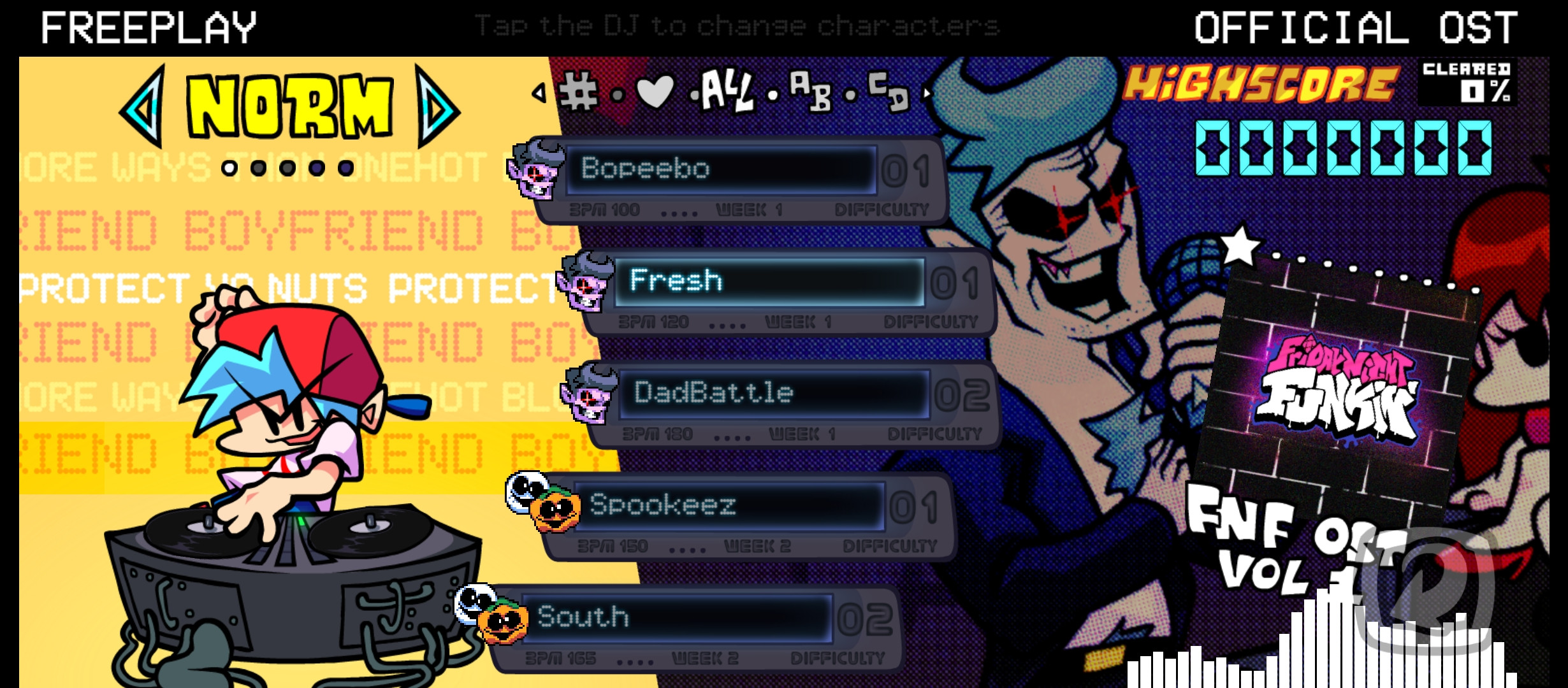 Sound Wave Mod for Friday Night Funkin' | FNF Mods