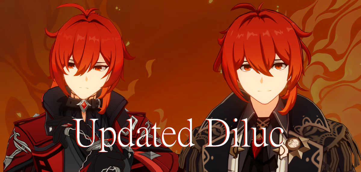 Updated Diluc Mod for Genshin Impact | GI Mods