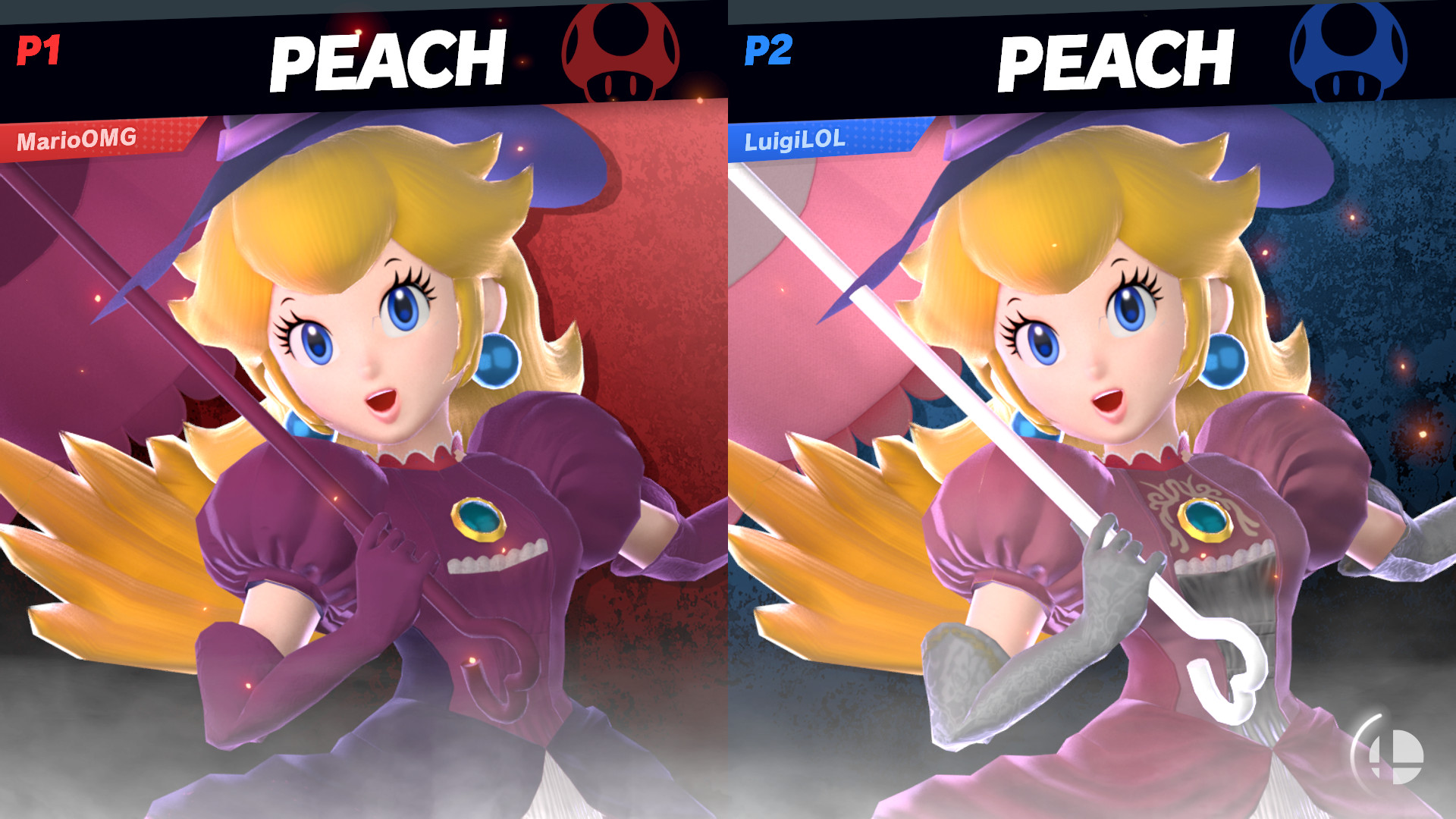 Witch Peach + Vampire Toad Mod for Super Smash Bros. Ultimate | SSBU Mods