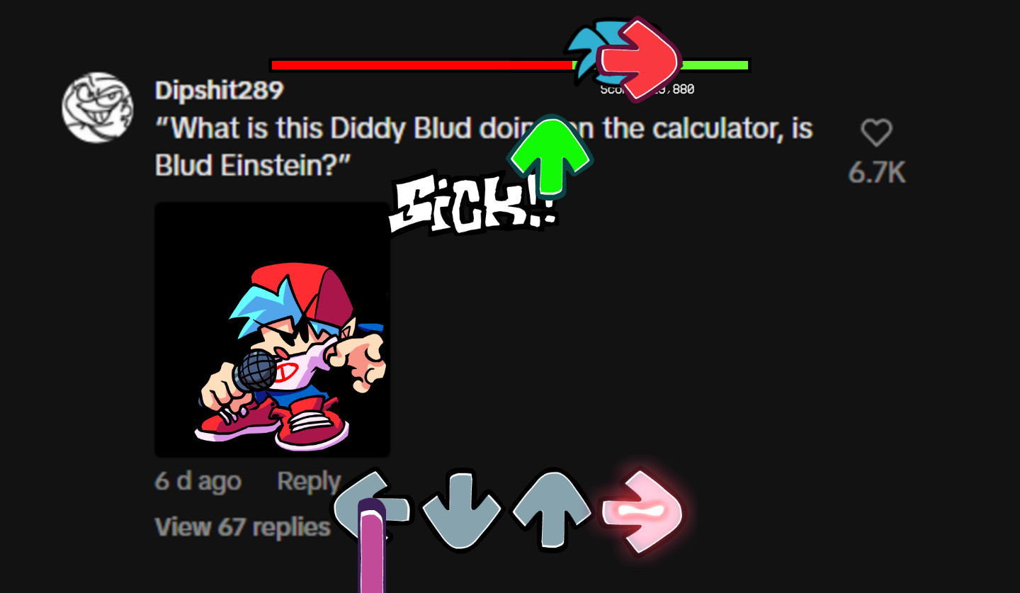67 Calculator Mod for Friday Night Funkin' | FNF Mods