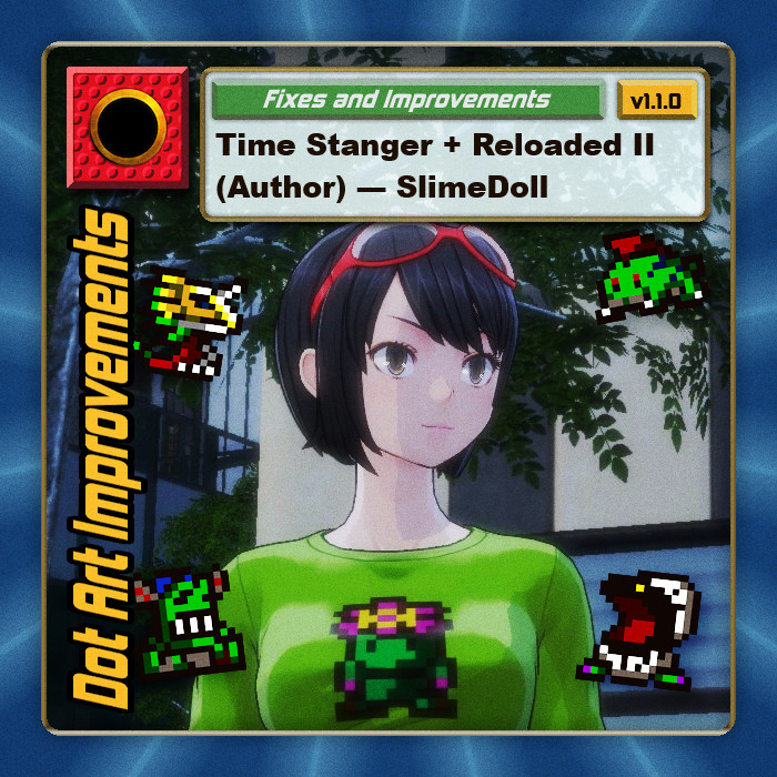 Dot Art Improvements Mod for Digimon Story Time Stranger | DSTS Mods