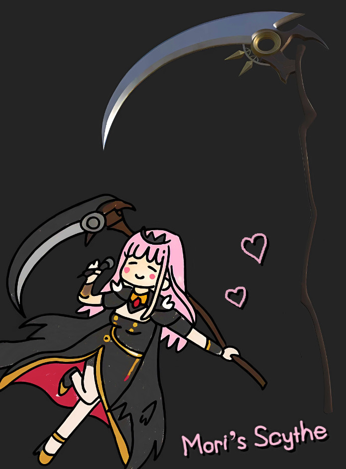 Mori Calliope’s Scythe Mod for Momentum Mod | MoM Mods