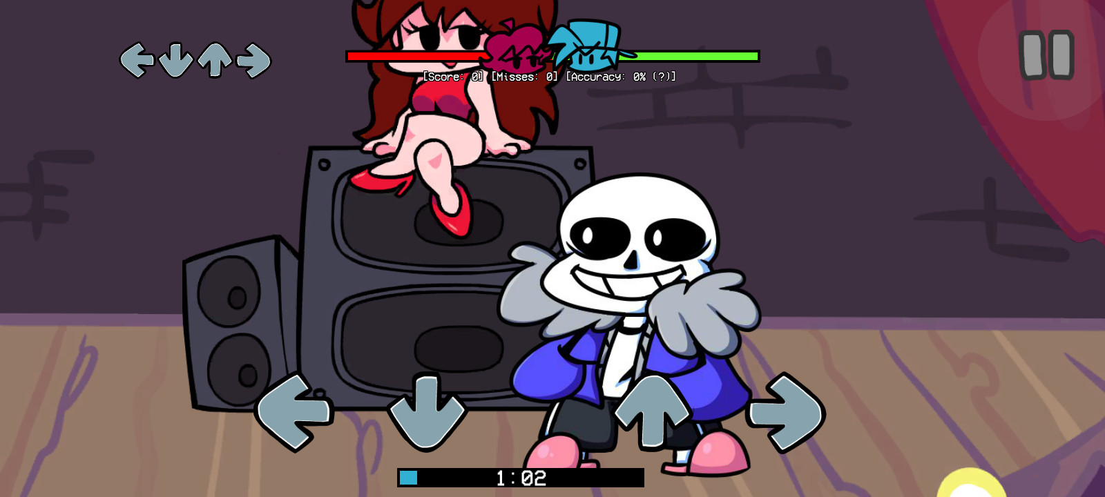 OG Sans over Boyfriend [V-Slice/Mobile] Mod for Friday Night Funkin ...
