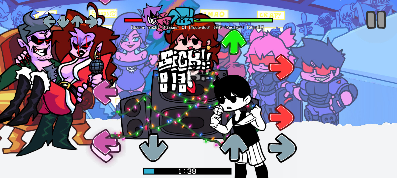 Boyfriend Omori Reskin [V-Slice/Mobile] Mod for Friday Night Funkin ...