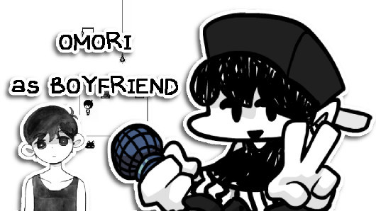 Boyfriend Omori Reskin [V-Slice/Mobile] Mod for Friday Night Funkin ...