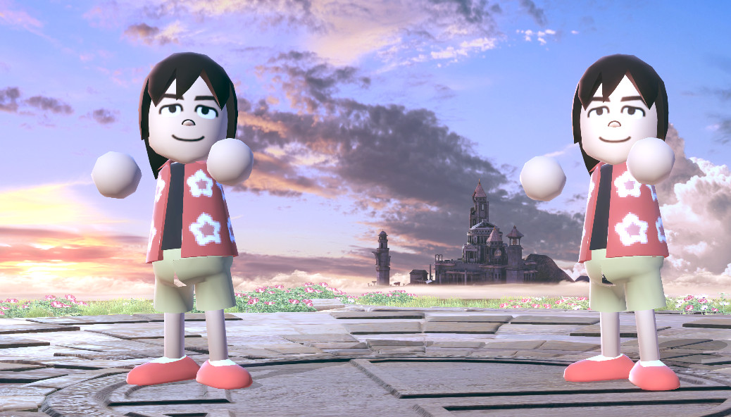 Wii Sports Resort Outfit Over "Fighter Uniform" Mod for Super Smash ...